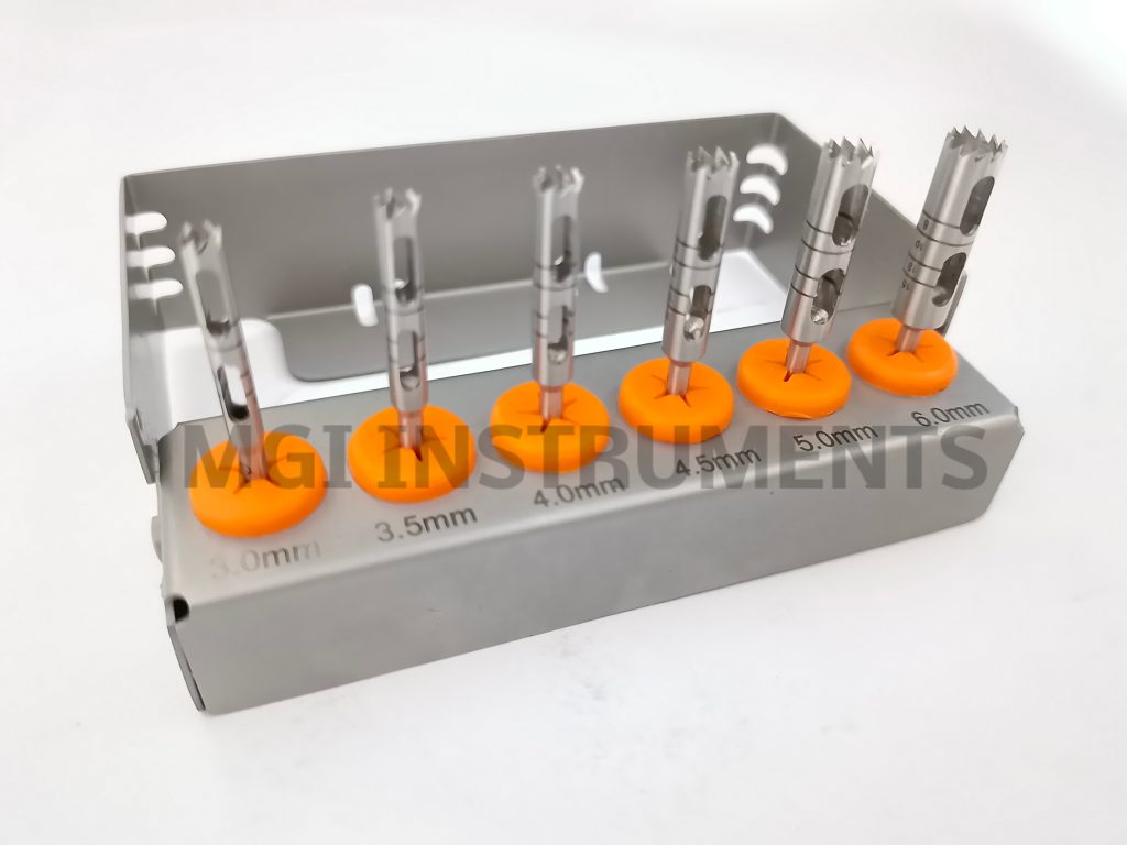 Long Trephine kit - MGI INSTRUMENTS terphine kit long