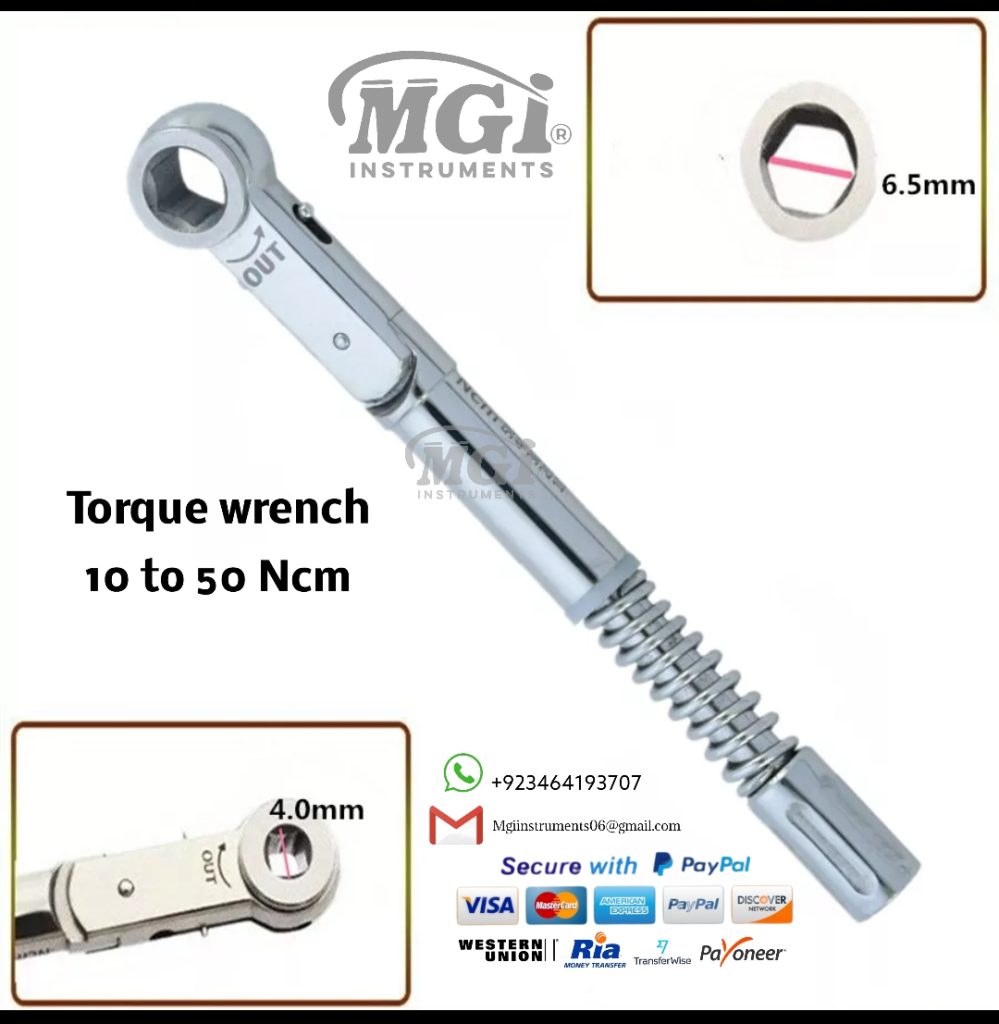 Dental torque rachet - MGI INSTRUMENTS