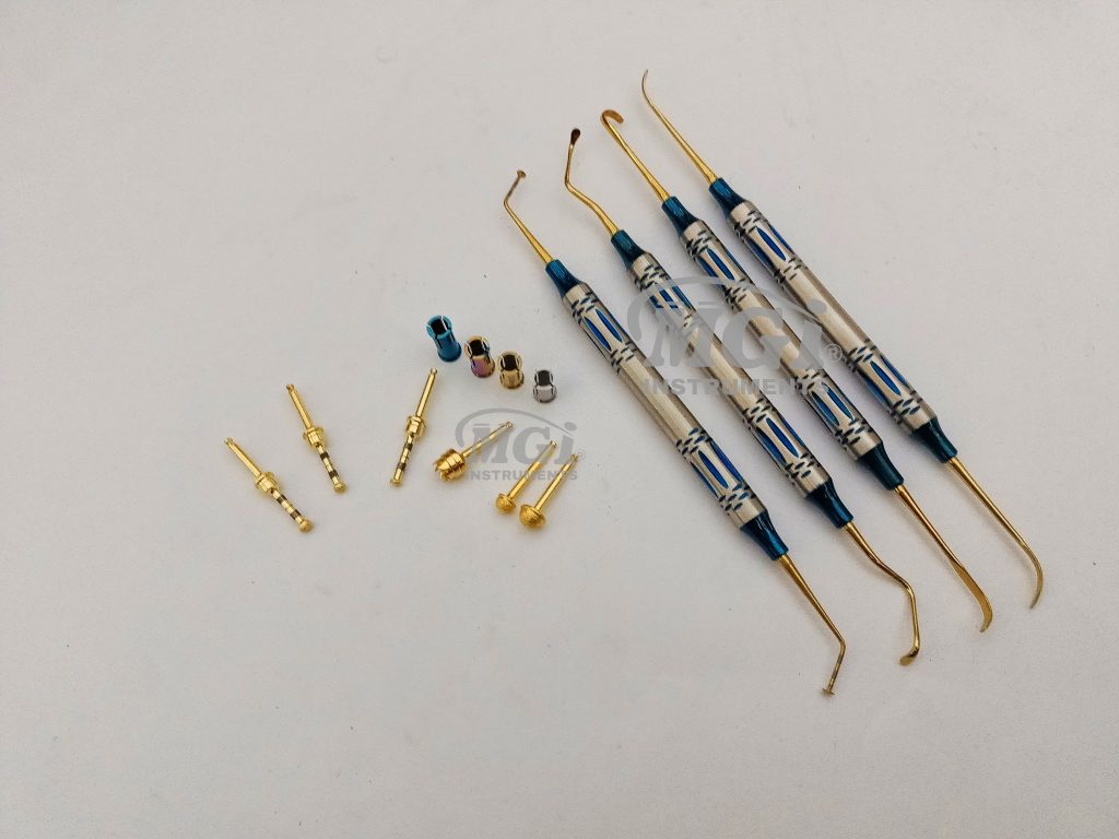 Lateral approach sinus lift kit - MGI INSTRUMENTS